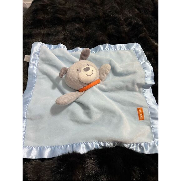 Carter's | Toys | Carters Just One You Blue Lovey Grey Puppy Dog Rattle ...